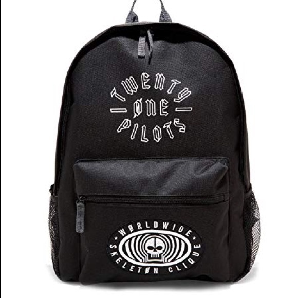 Hot Topic | Bags | Twenty One Pilots Skeleton Clique Backpack | Poshmark